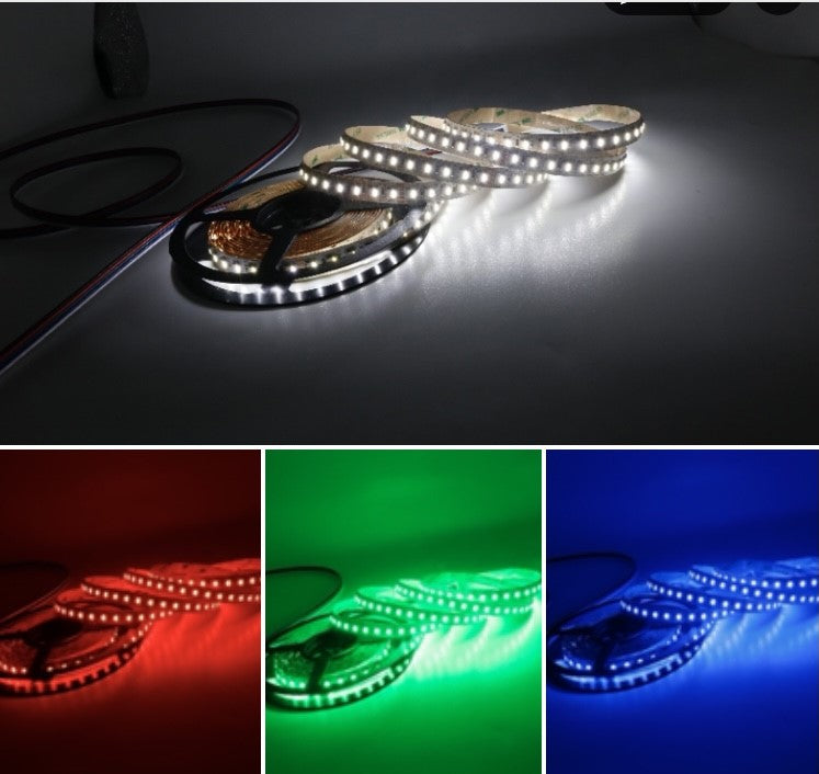 24v RGBW colour changing LED strip with cool white | Leading L.E.D Ltd ...
