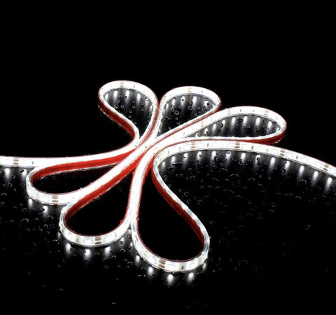 Waterproof LED strip | 24v warm white | 14.4 w/m - 600 LEDS | 5 metre ...