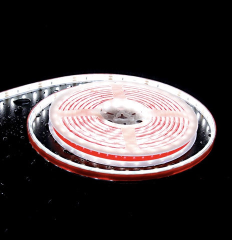 Waterproof LED strip | 24v cool white | 14.4 w/m - 600 LEDS | 5 metre ...